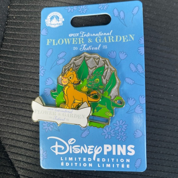 Disney | Other | Disney Parks 225 Flower And Garden Pin The Lion King ...